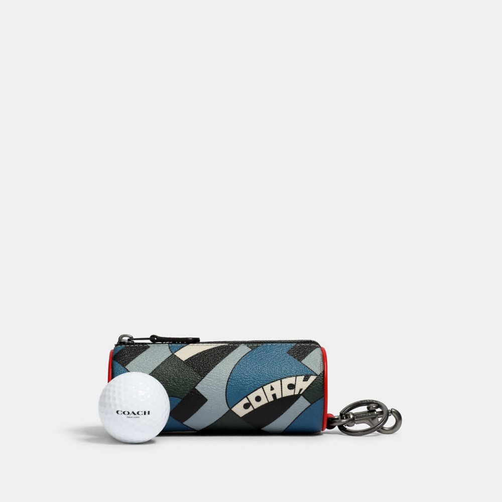 COACH® Outlet | Golf Ball Set With Deco Bridge Geo Print