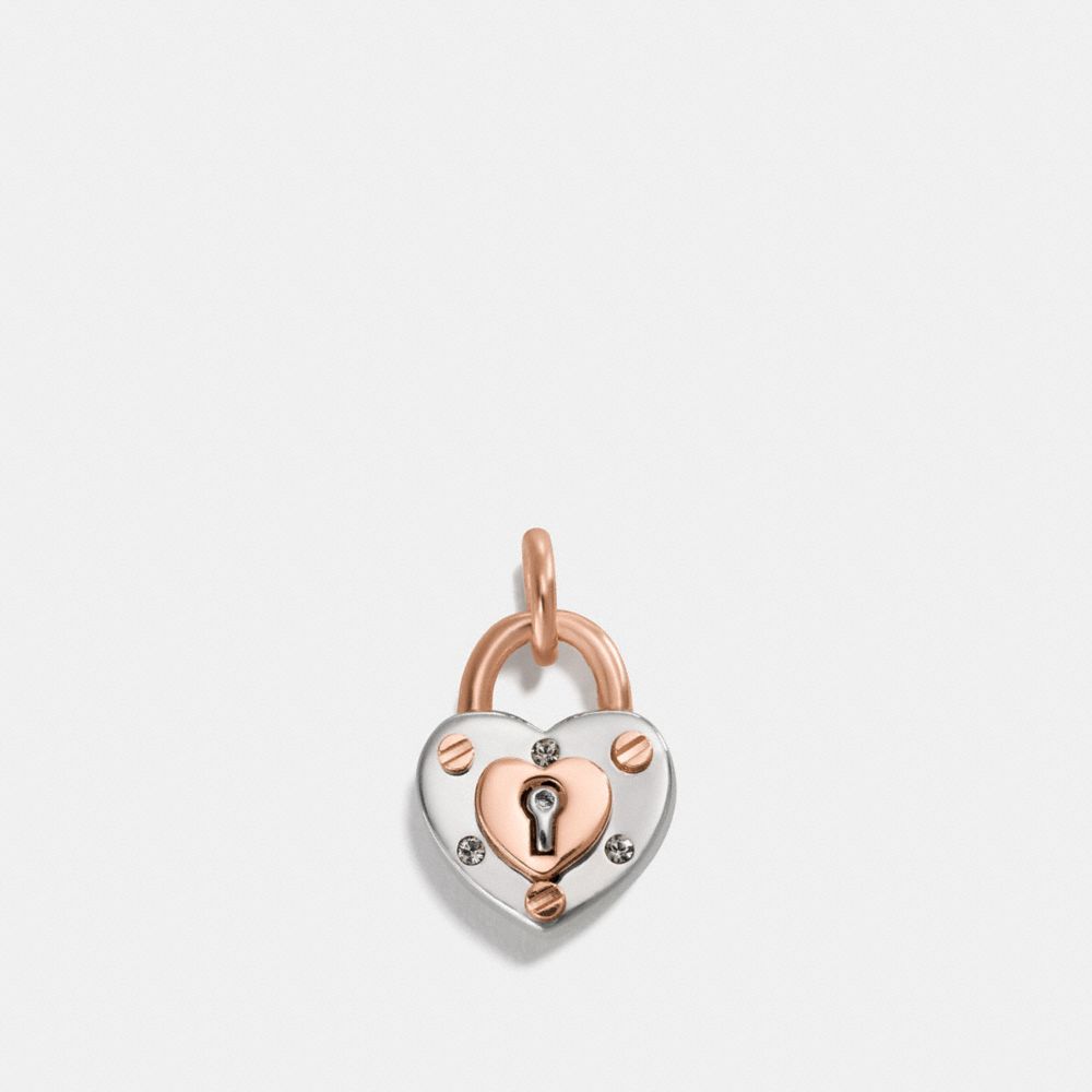 COACH® | Padlock Heart Charm | COACH®