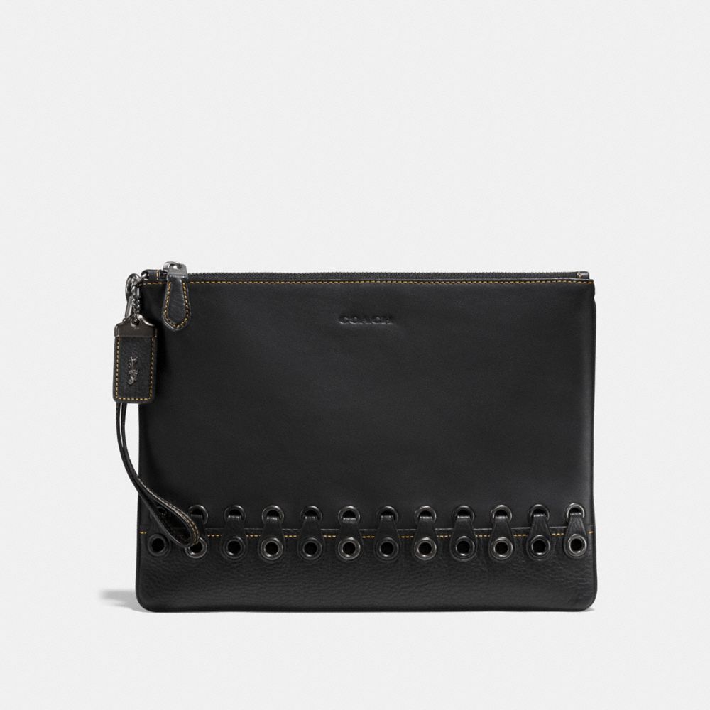 COACH® | Pouch With Coach Link Detail | COACH®