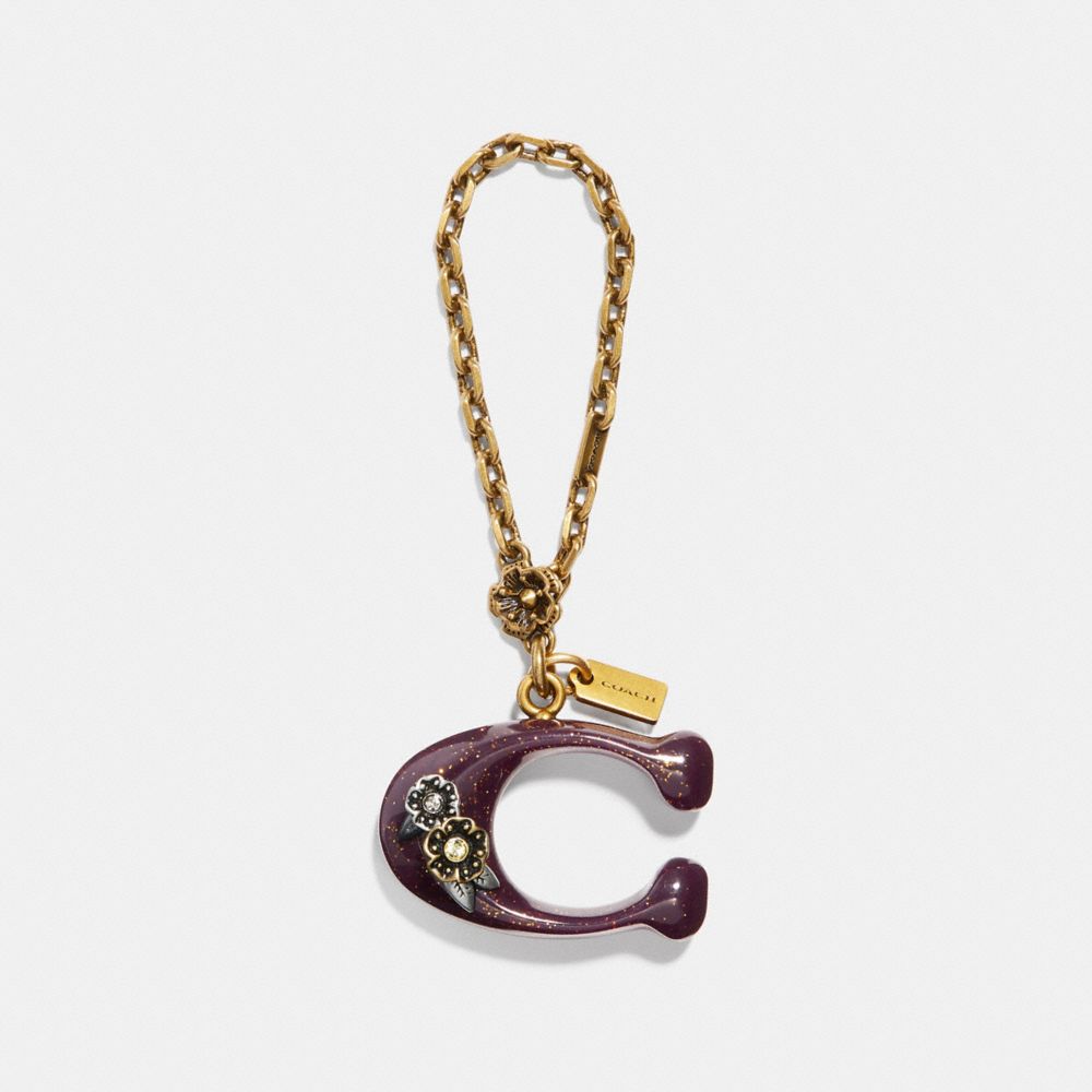 COACH®: Western Bubble Signature Bag Charm