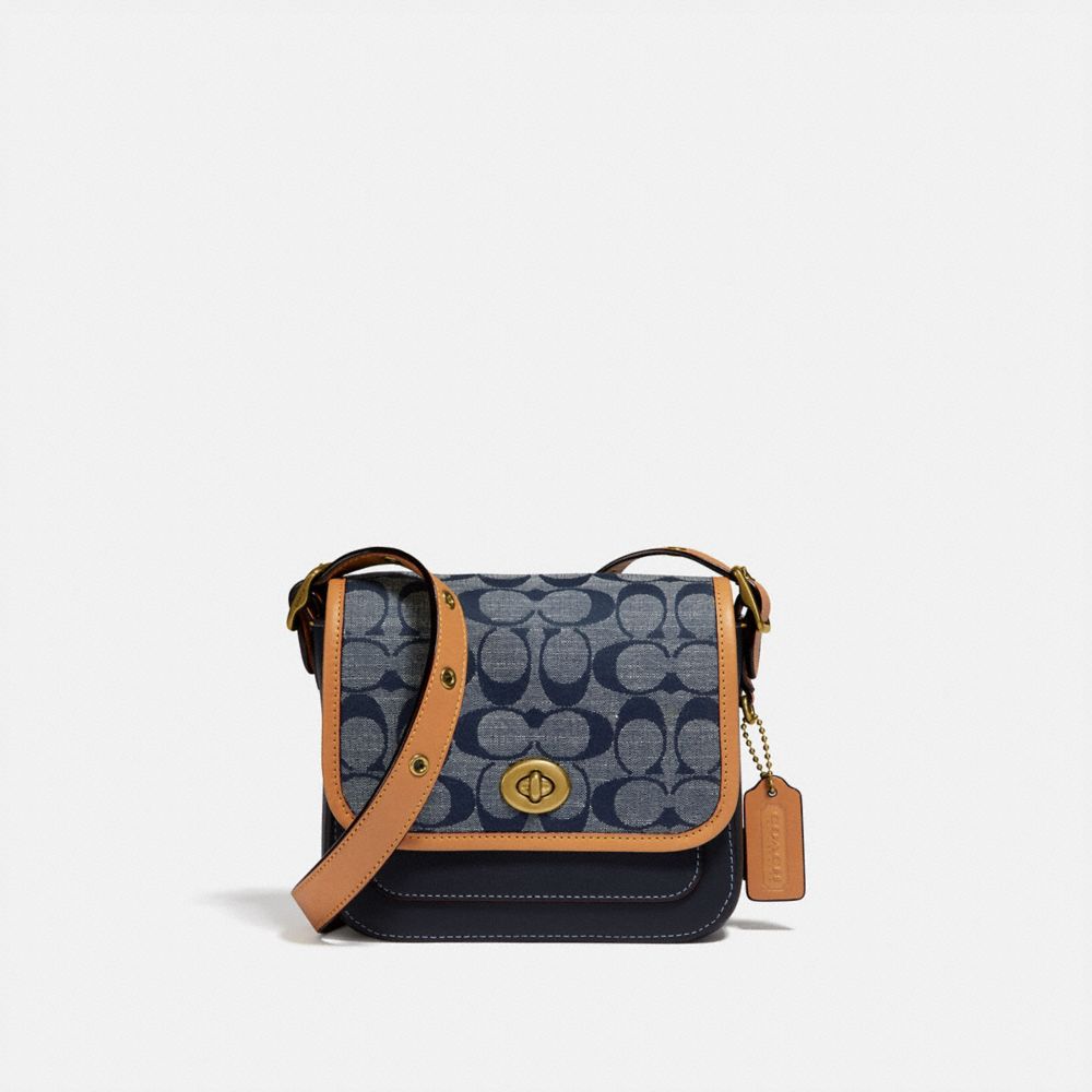 COACH® | Rambler Crossbody 16 In Signature Chambray