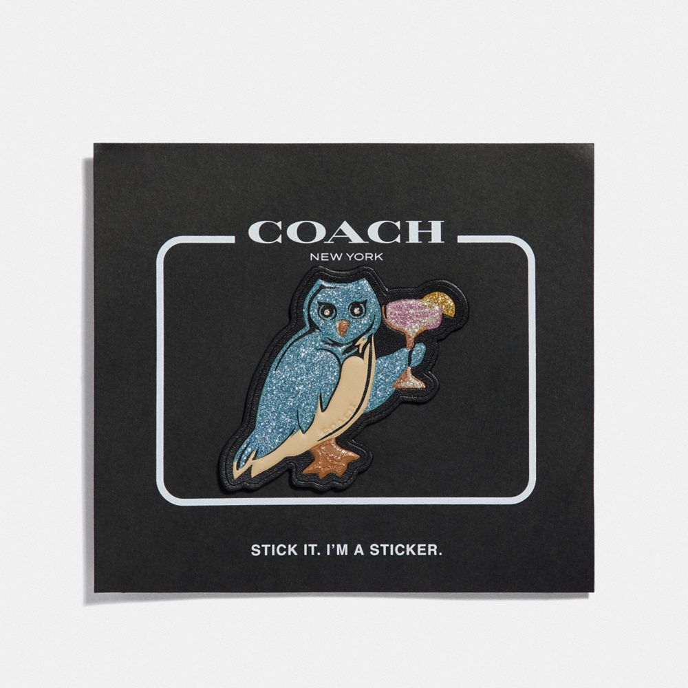 COACH®: Party Owl Sticker