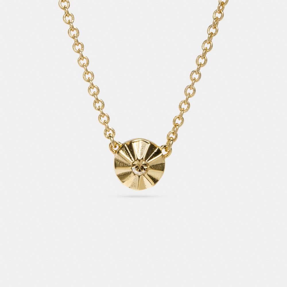 Delicate Daisy Rivet Necklace | COACH®