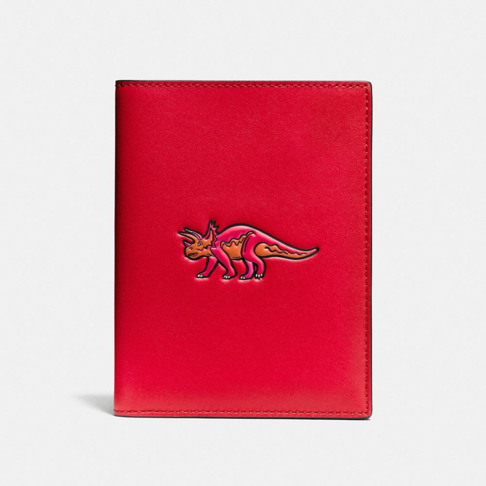 COACH® | Coach Beast Passport Case In Glovetanned Leather