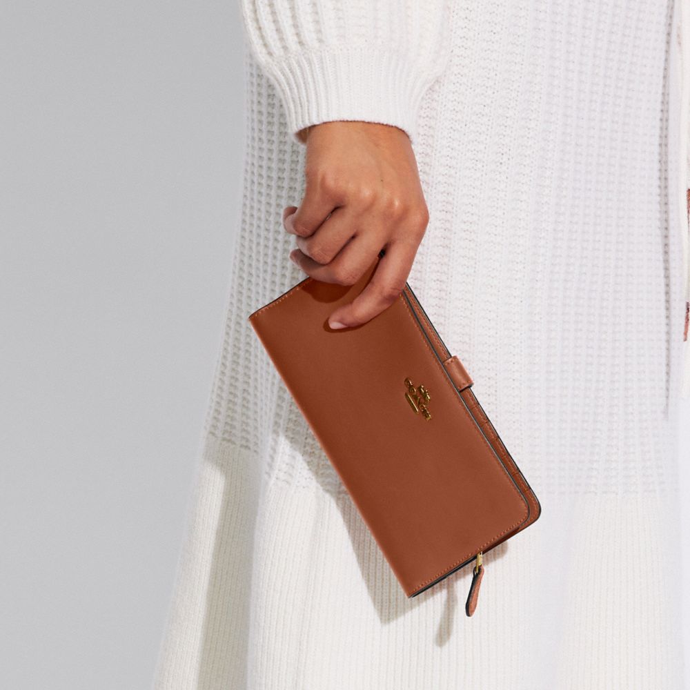 Skinny coach wallet store