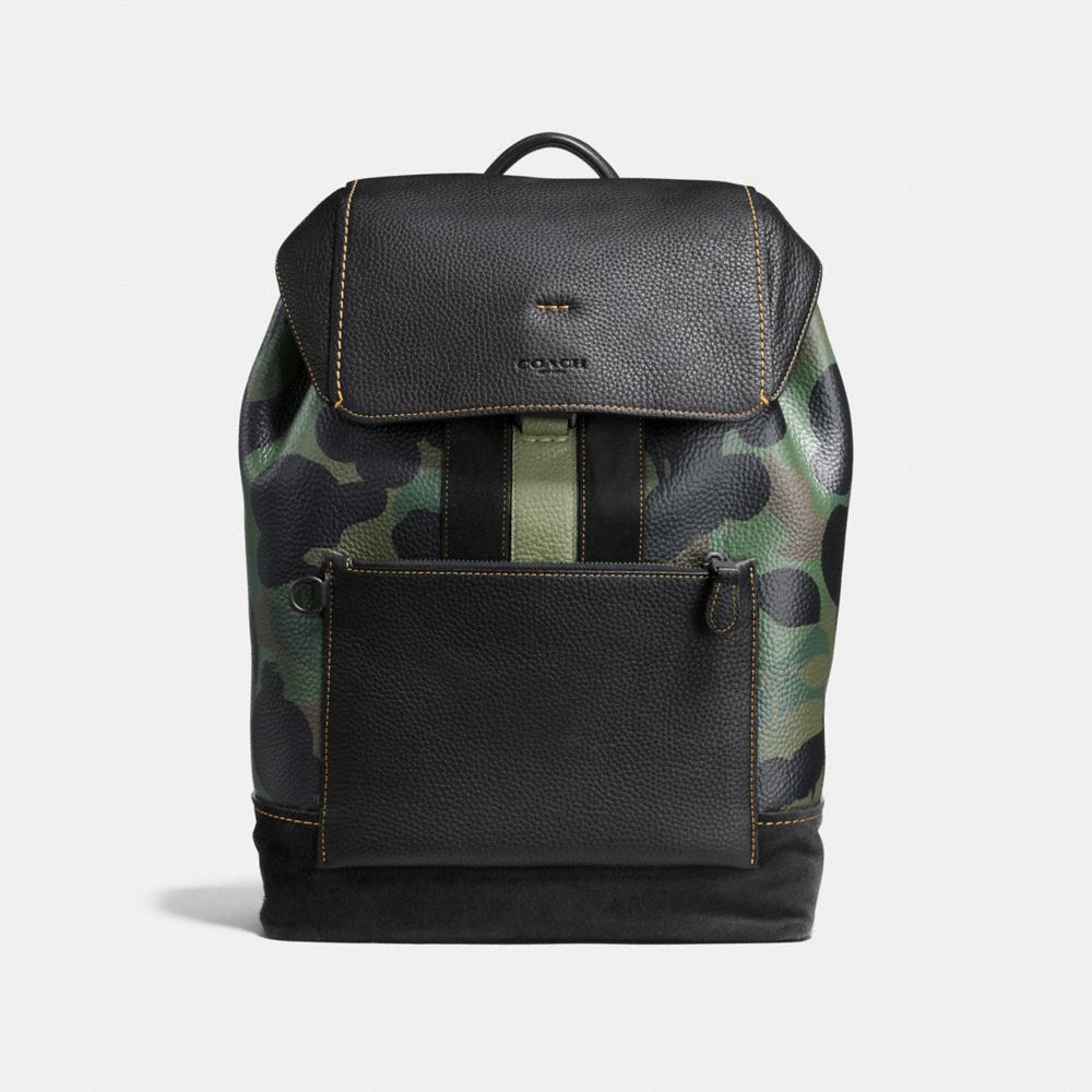 Manhattan Backpack With Camo Print | COACH®