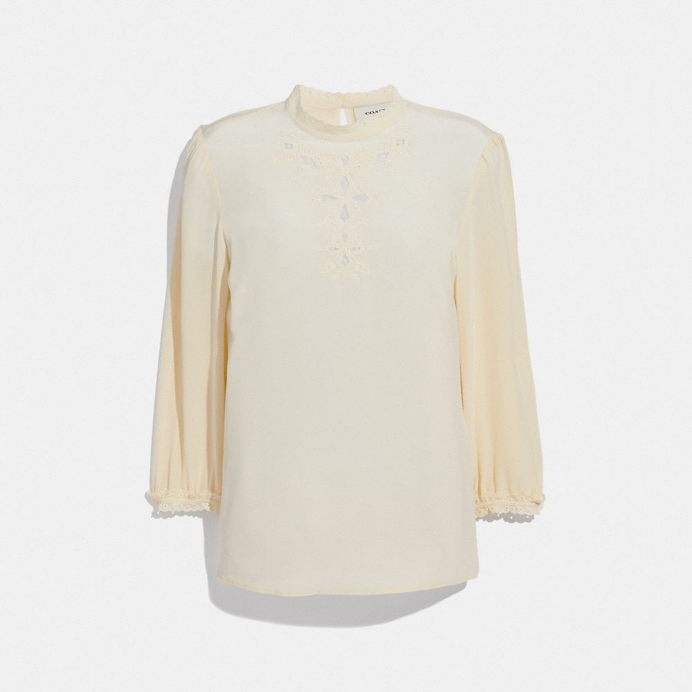 COACH® | Embroidered Top