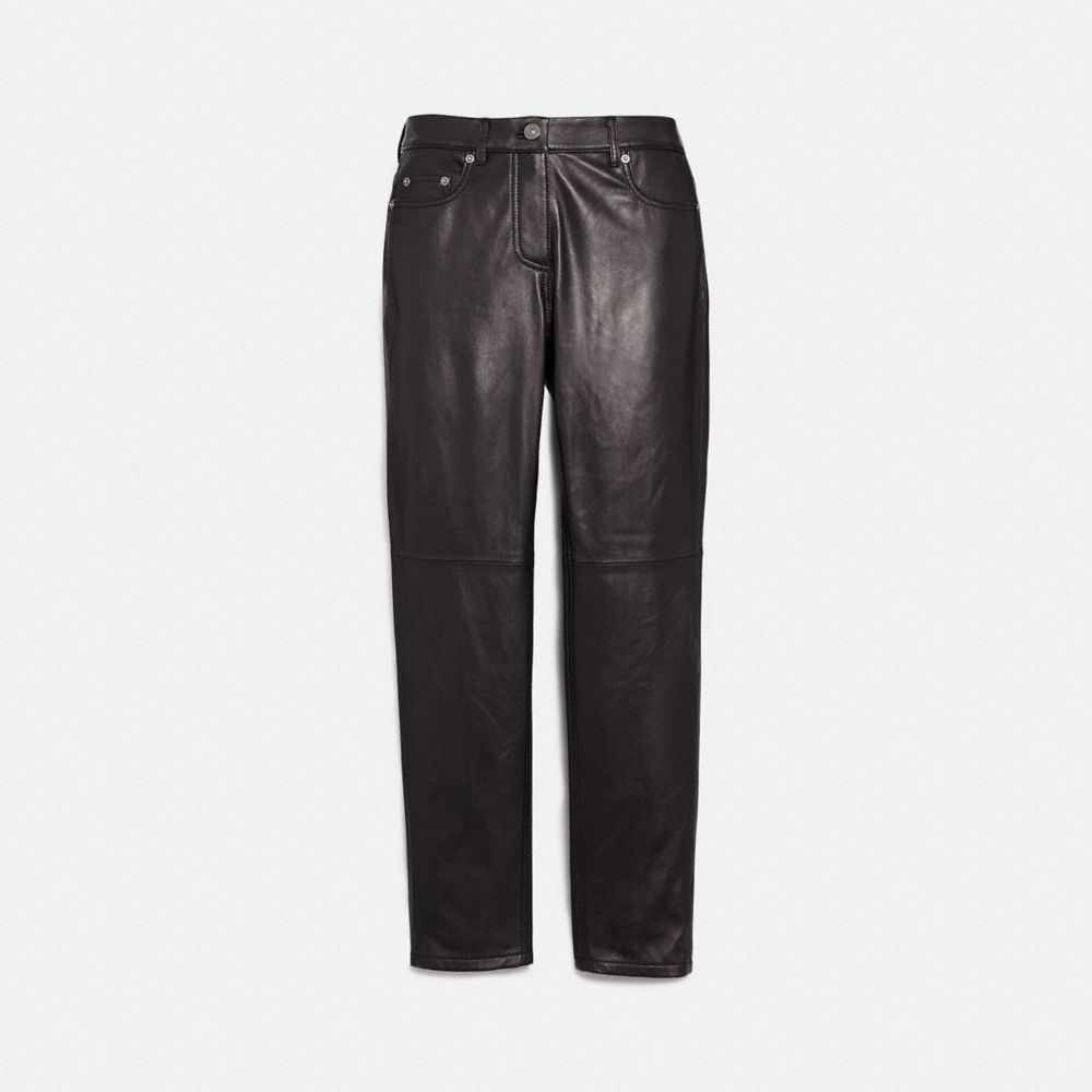 COACH® | COACH®: Five Pocket Leather Jeans
