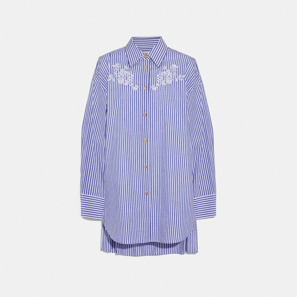 Embroidered Long Shirt | COACH®