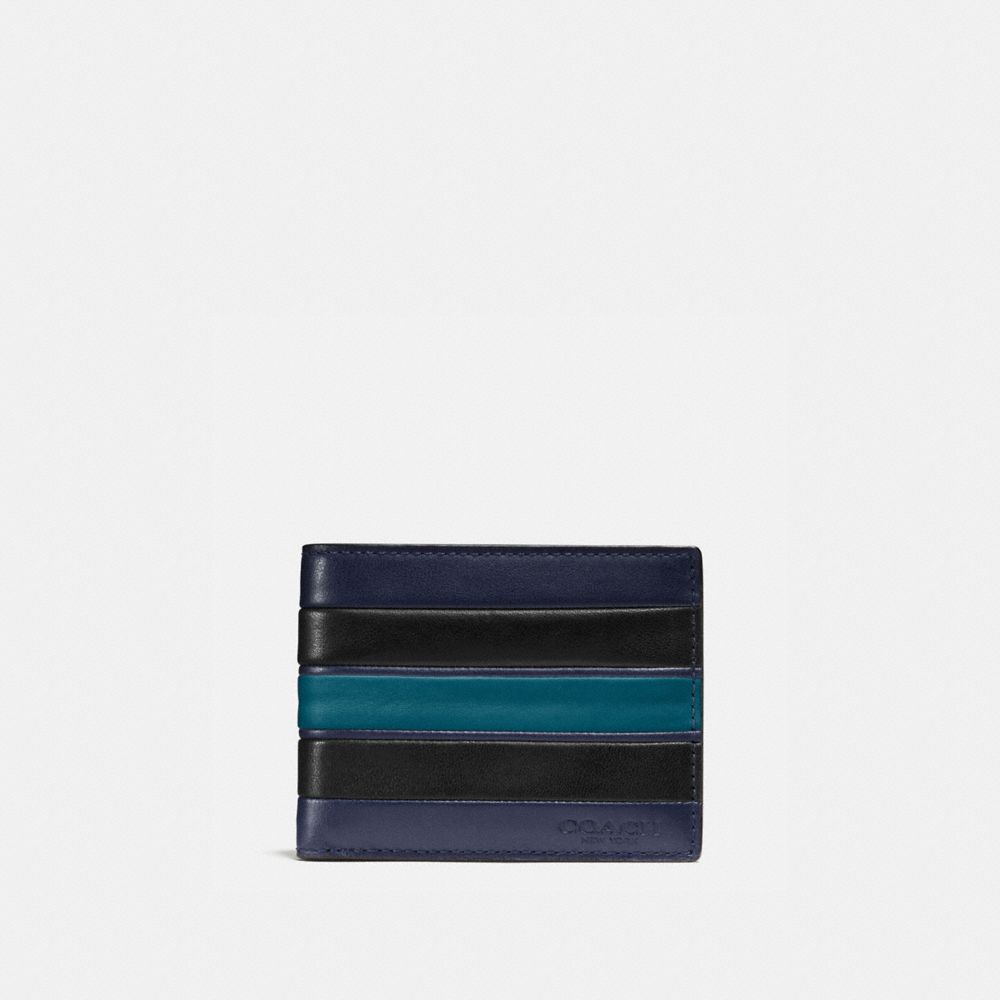 Slim Billfold Wallet With Varsity Stripe | COACH®