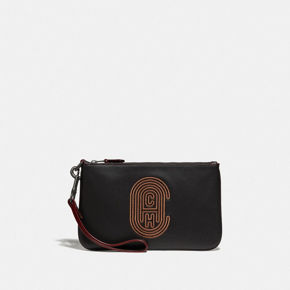 COACH® | Phone Pouch With Coach Patch
