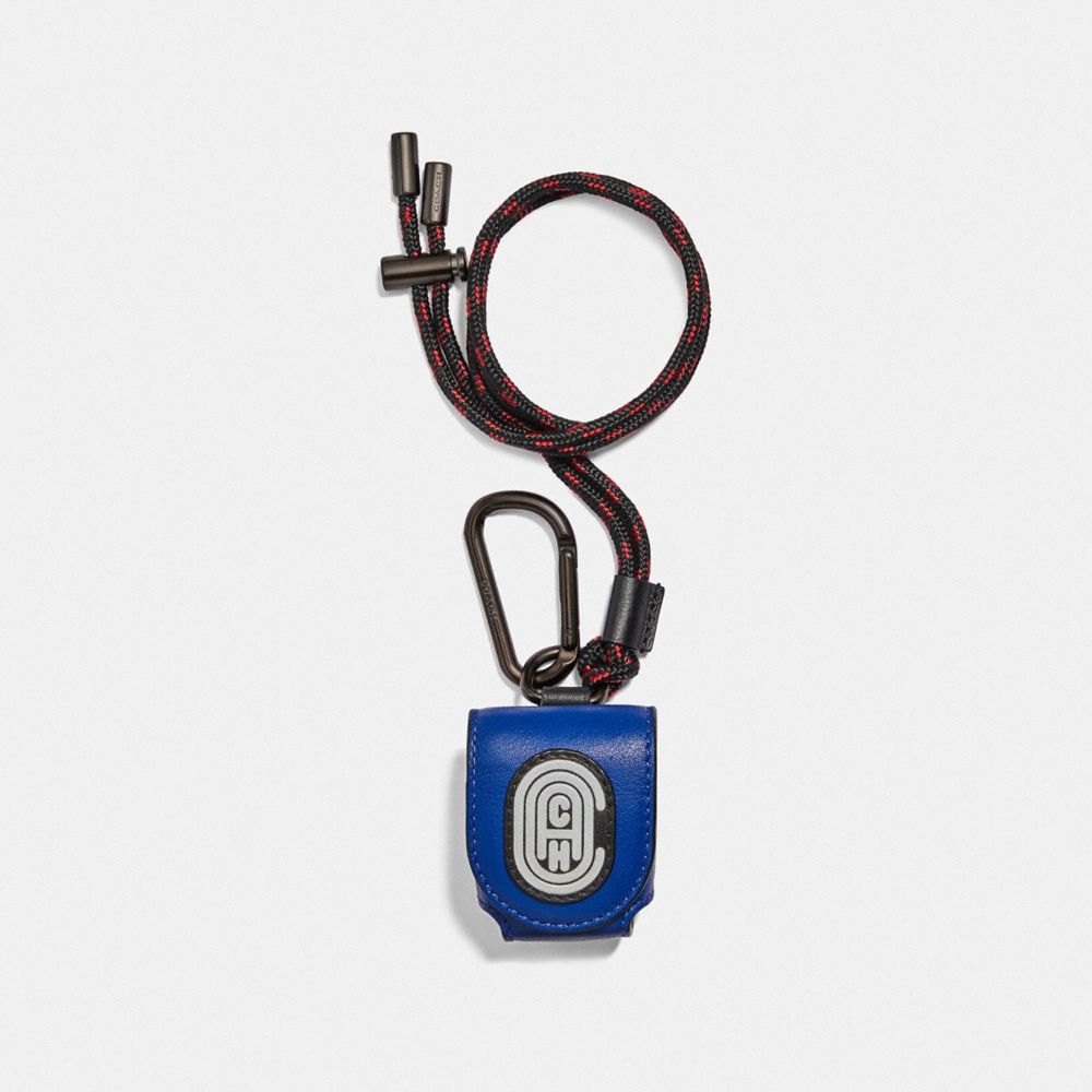 Wireless Earbud Case With Reflective Coach Patch | COACH®