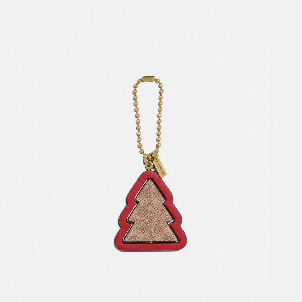COACH® | Spinning Tree Hangtag In Signature Canvas | COACH®