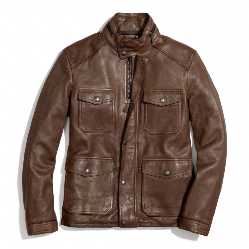 Harrison Leather Jacket | COACH®