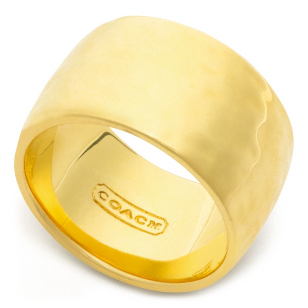 Hammered Band Ring | COACH®