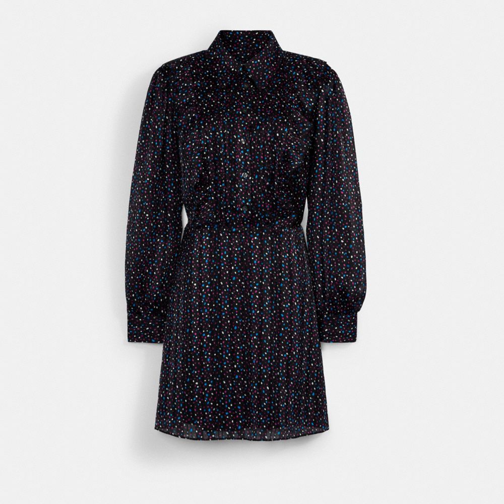 COACH® | Ruffle Dress