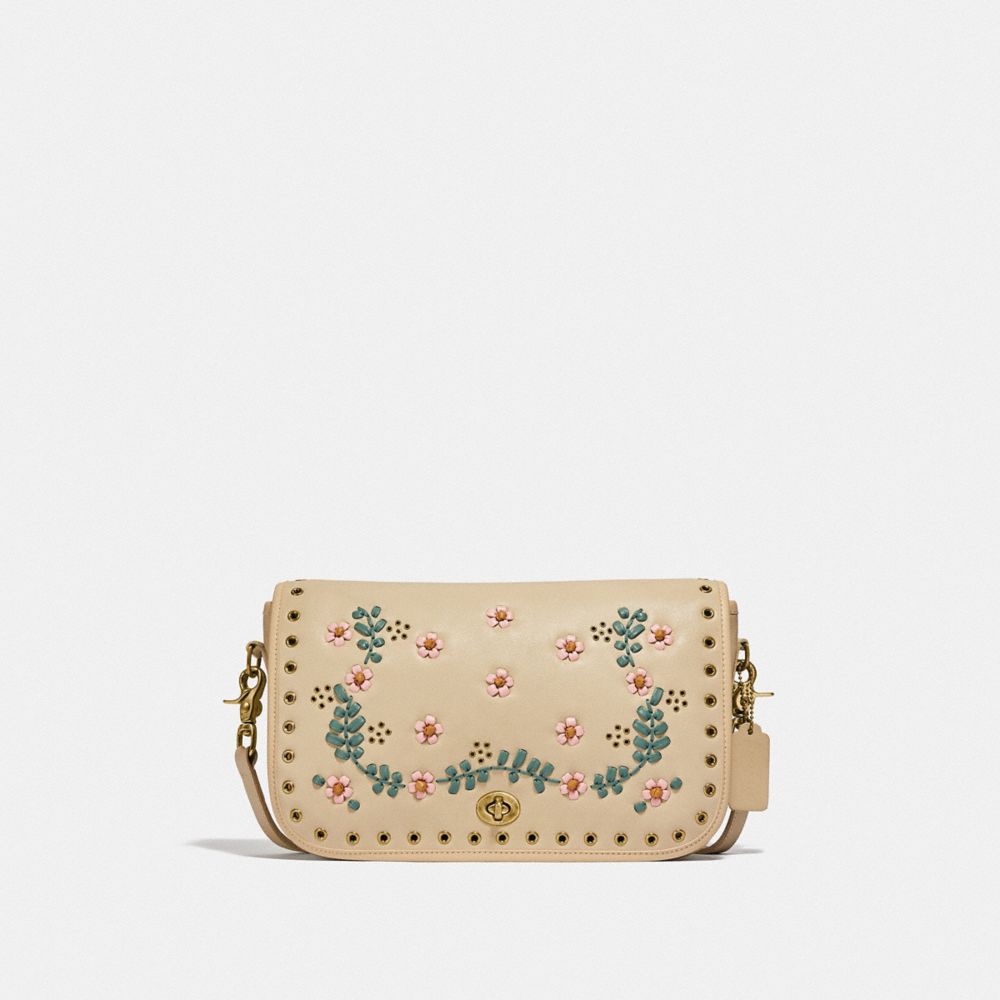 Vintage Convertible Clutch With Floral Embroidery | COACH®