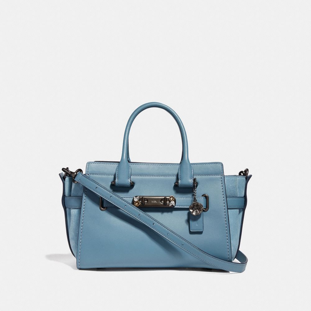 COACH® | Restored Coach Swagger 27 With Tea Rose Detail | COACH®