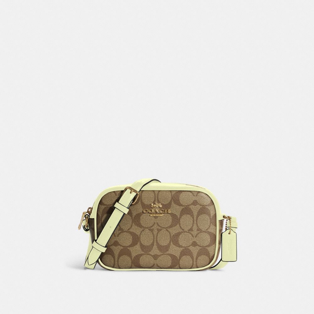 COACH® Outlet | Mini Jamie Camera Bag In Signature Canvas