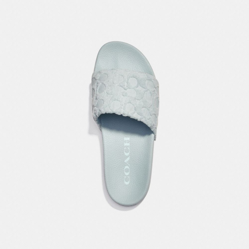 COACH® | Slide In Signature Terry Cloth