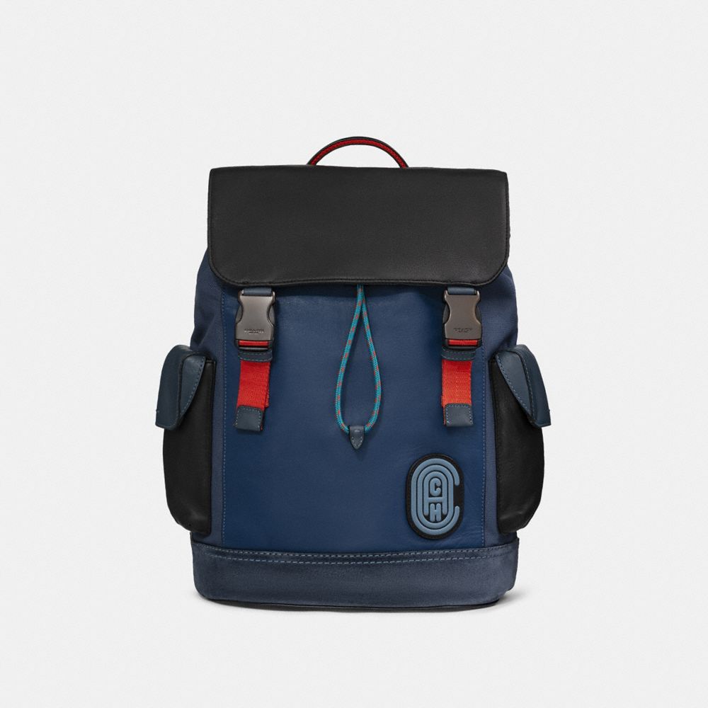 COACH® | Restored Rivington Backpack In Colorblock With Coach Patch ...
