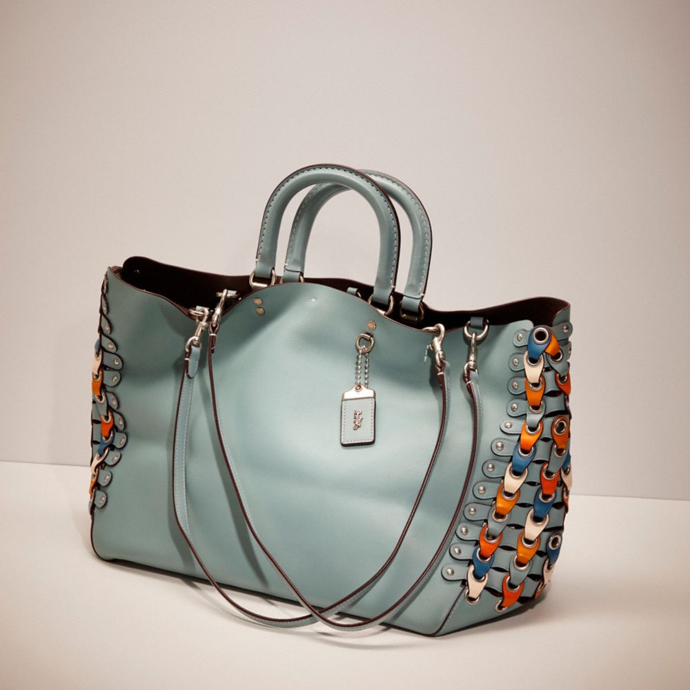 Restored Rogue Tote With Colorblock Coach Link Detail | COACH®