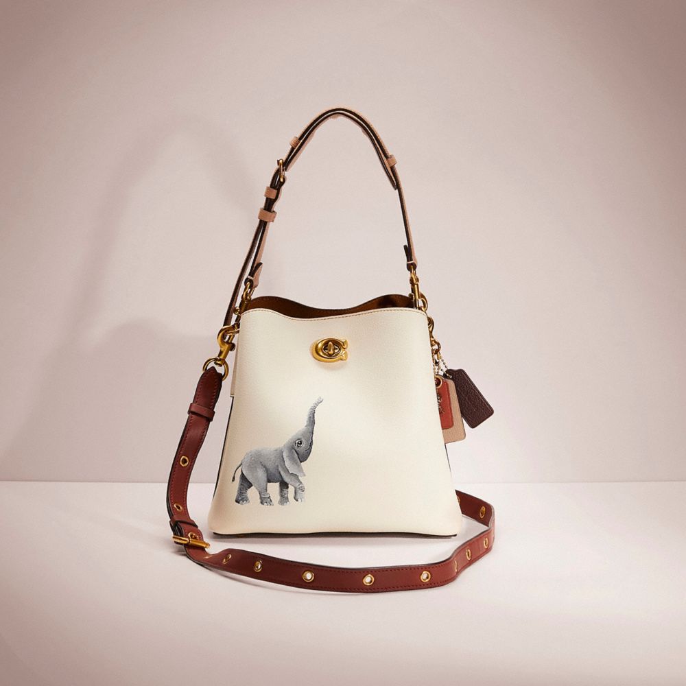 COACH® | Upcrafted Willow Bucket Bag In Colorblock | COACH®