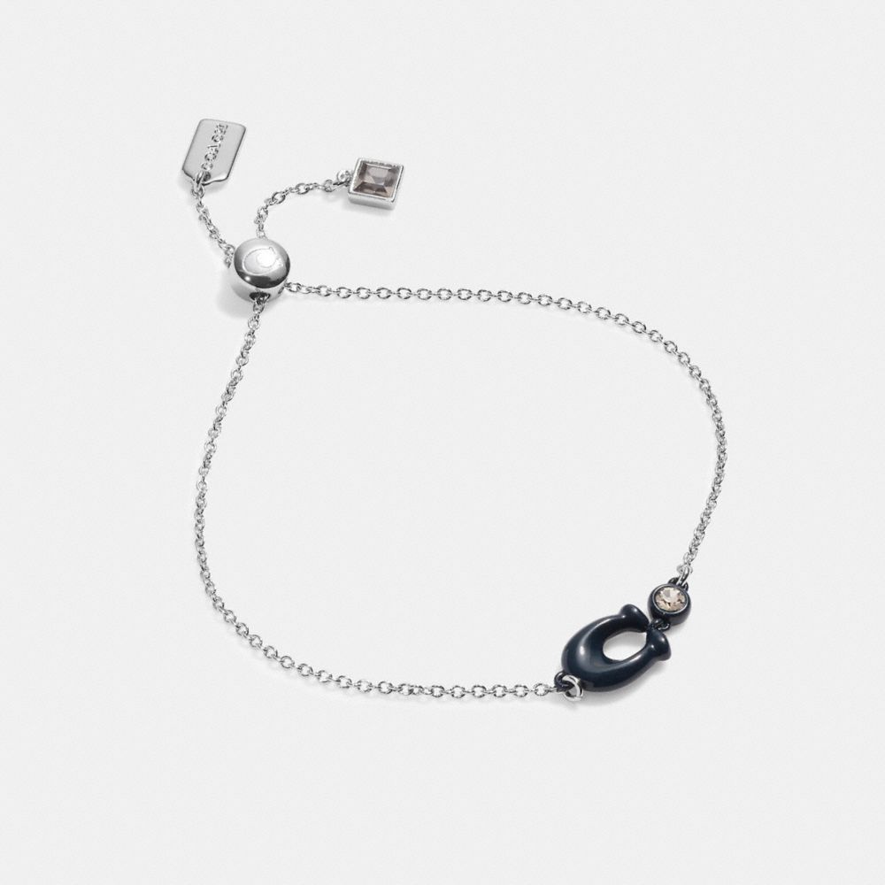 COACH® Outlet | Signature Enamel Slider Bracelet
