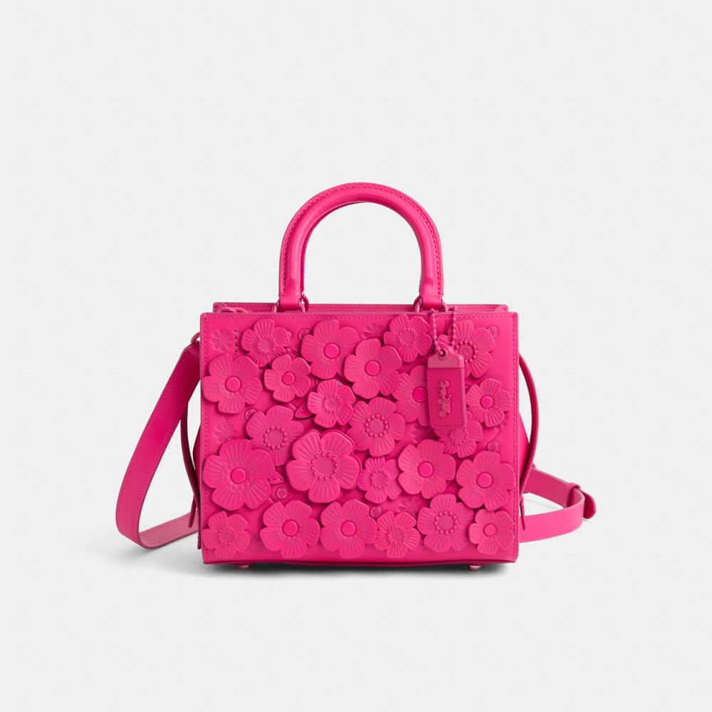 Coach Restored Rogue Bag 25 With Tea Rose In Silver/dragonfruit | ModeSens