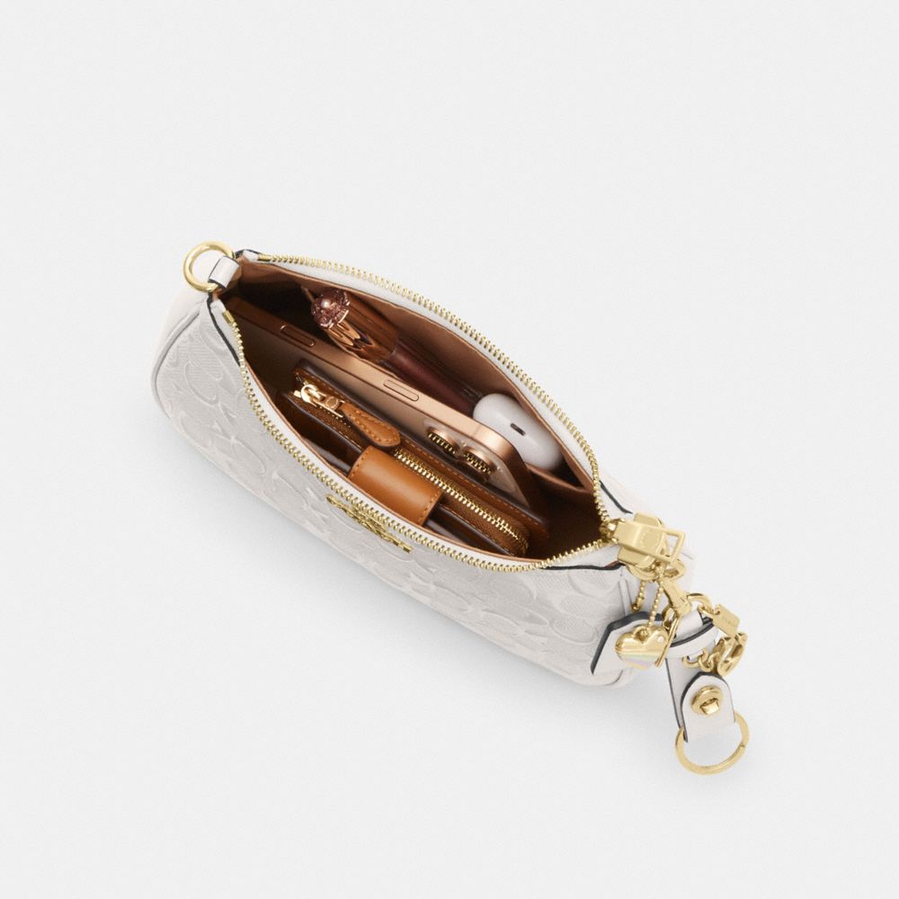 COACH® GB | Teri Shoulder Bag In Signature Leather With Heart Charm