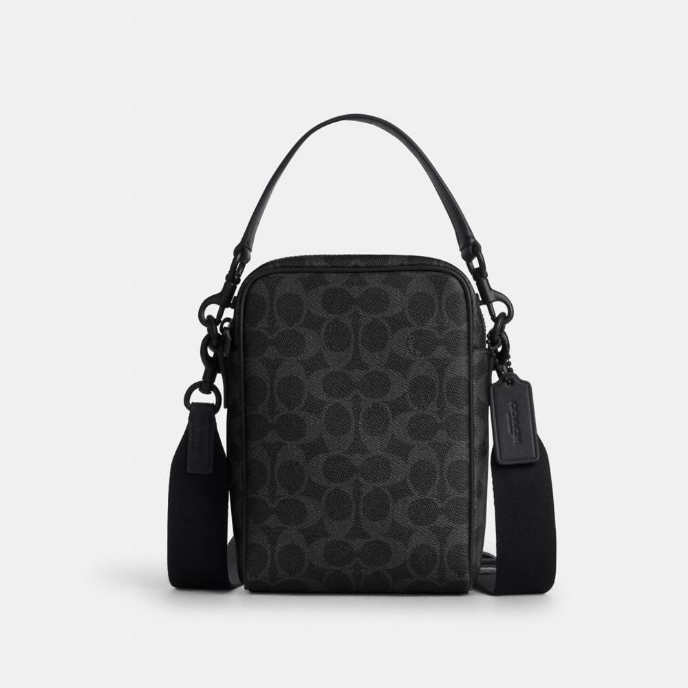 COACH® GB | Tristan Crossbody Bag 14 In Signature Canvas