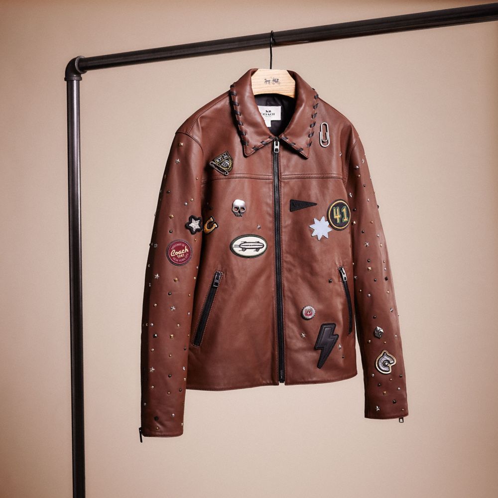 COACH® | Upcrafted Leather Bomber Jacket | COACH®
