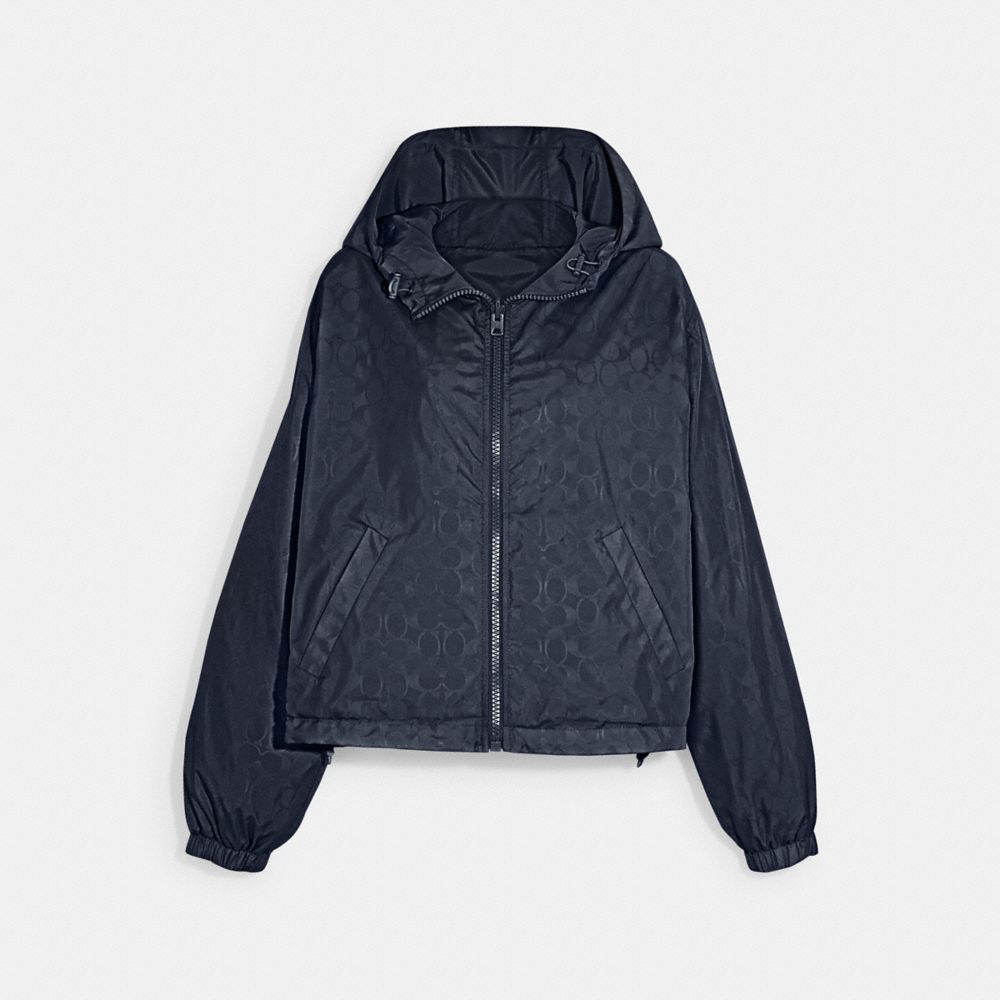 Coach Signature Reversible Windbreaker International Shipping