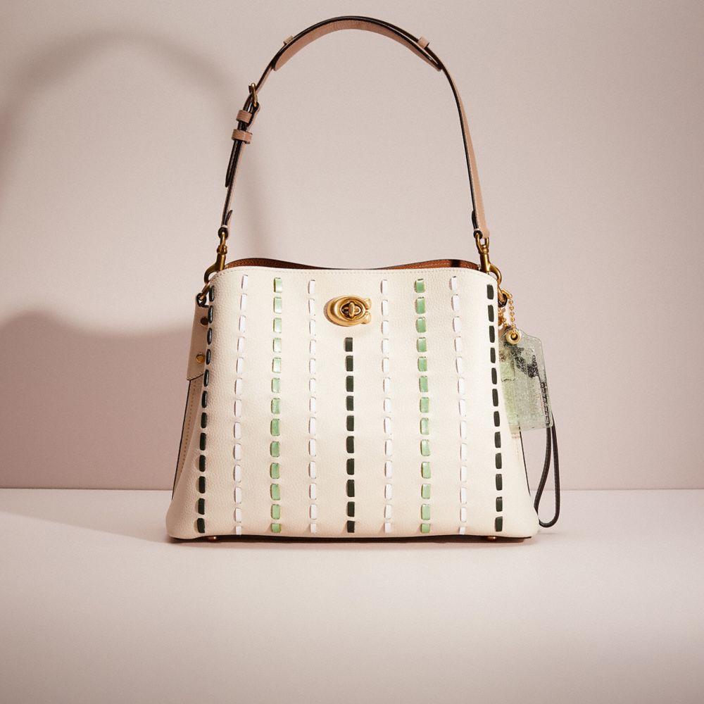 COACH® | Upcrafted Willow Shoulder Bag In Colorblock