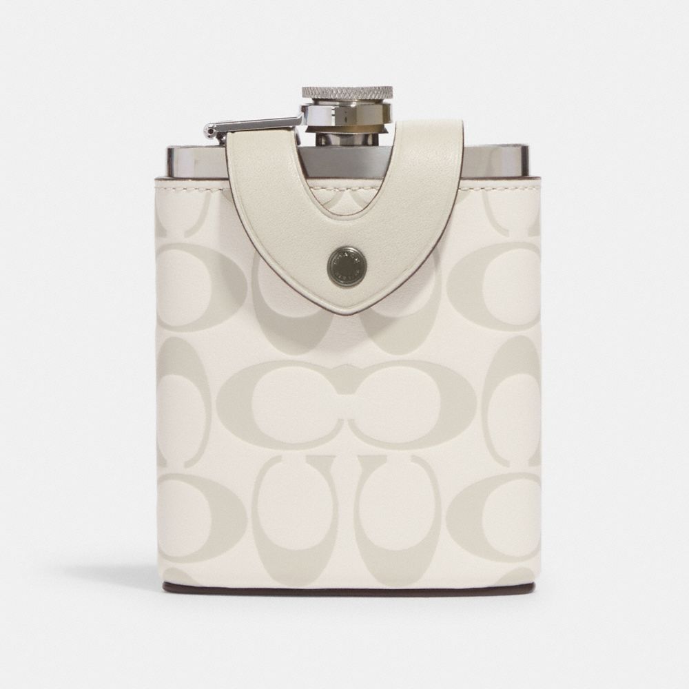 COACH® Outlet | Flask In Signature Leather