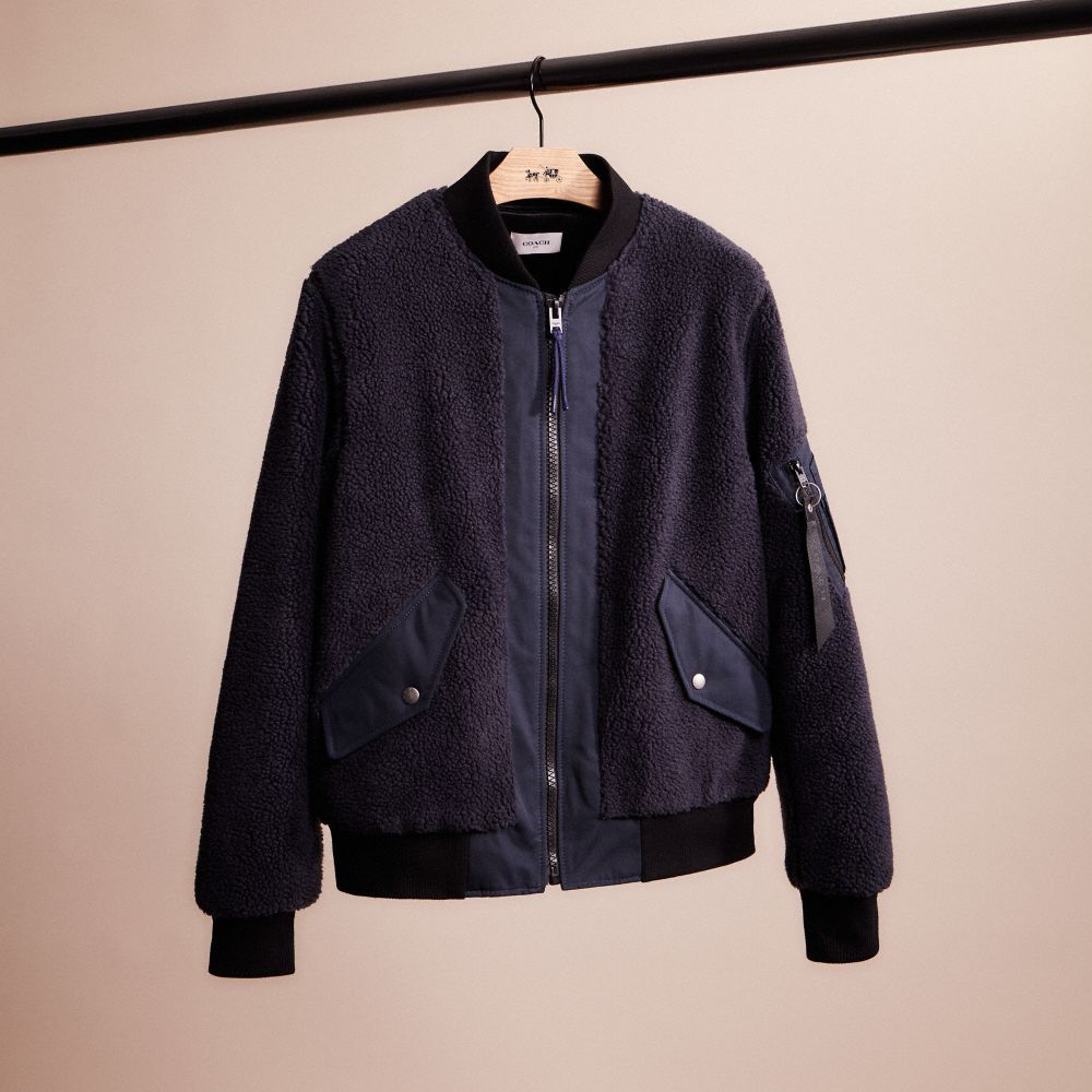 COACH® | Restored Fleece Ma 1 Jacket