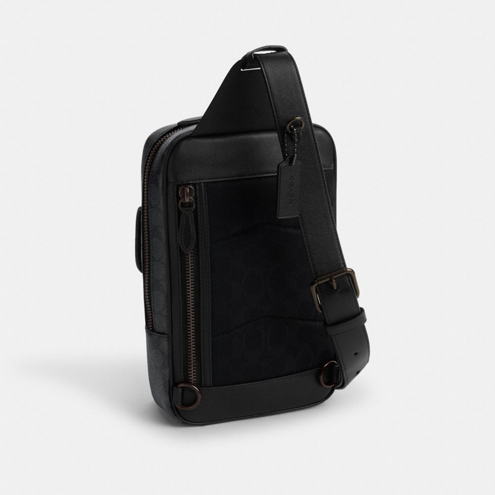 【公式】COACH – コーチ | ベック パック・シグネチャー キャンバス