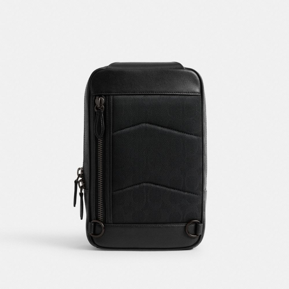 【公式】COACH – コーチ | ベック パック・シグネチャー キャンバス