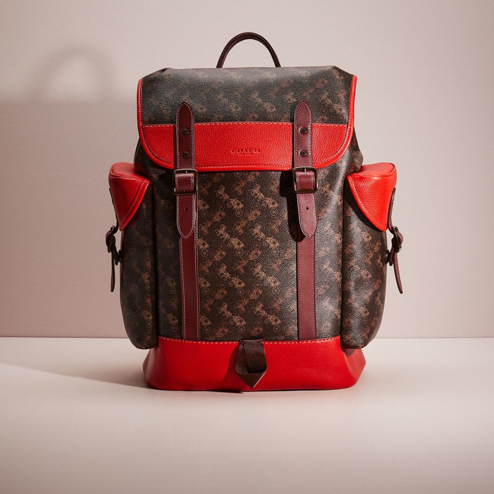 Restored Hitch Backpack With Horse And Carriage Print | COACH®