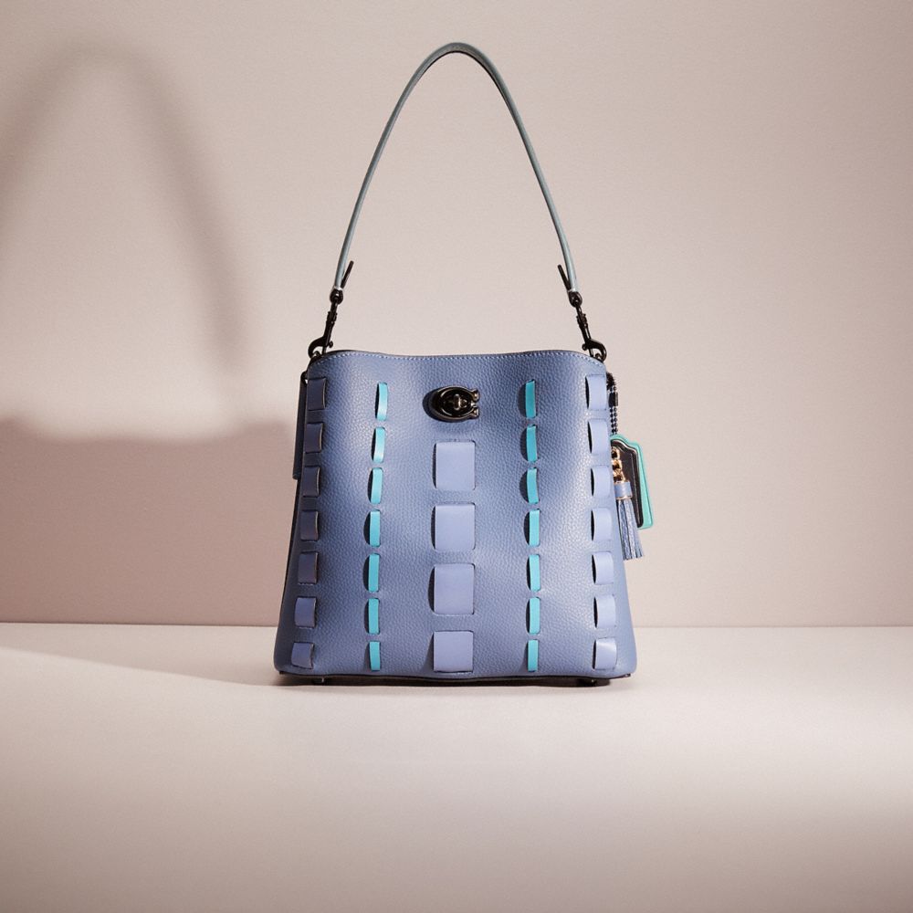 COACH® | Upcrafted Willow Bucket Bag In Colorblock