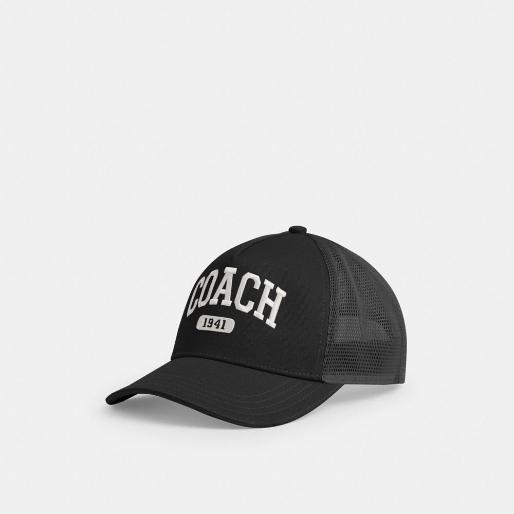 Coach 1941 Embroidered Trucker Hat International Shipping