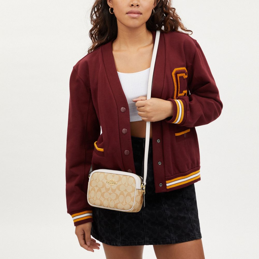 COACH® Outlet | Mini Jamie Camera Bag In Signature Canvas