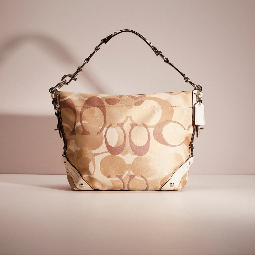 COACH® | Restored Carly Bag In Optic Signature