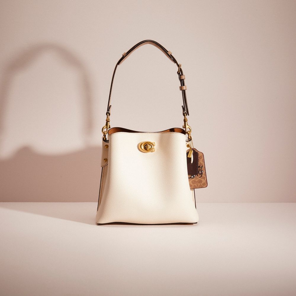 COACH® | Upcrafted Willow Bucket Bag In Colorblock