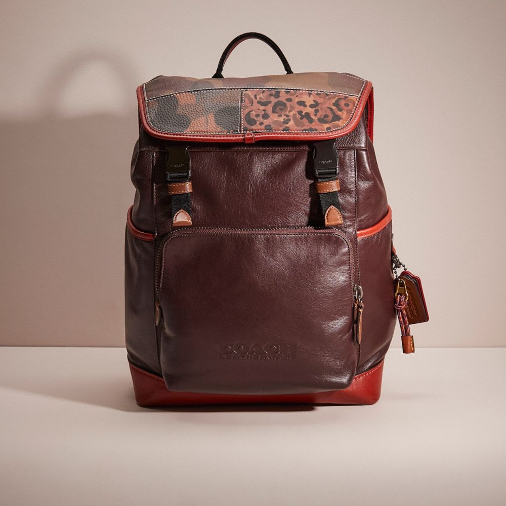 Upcrafted League Flap Backpack In Colorblock | COACH®