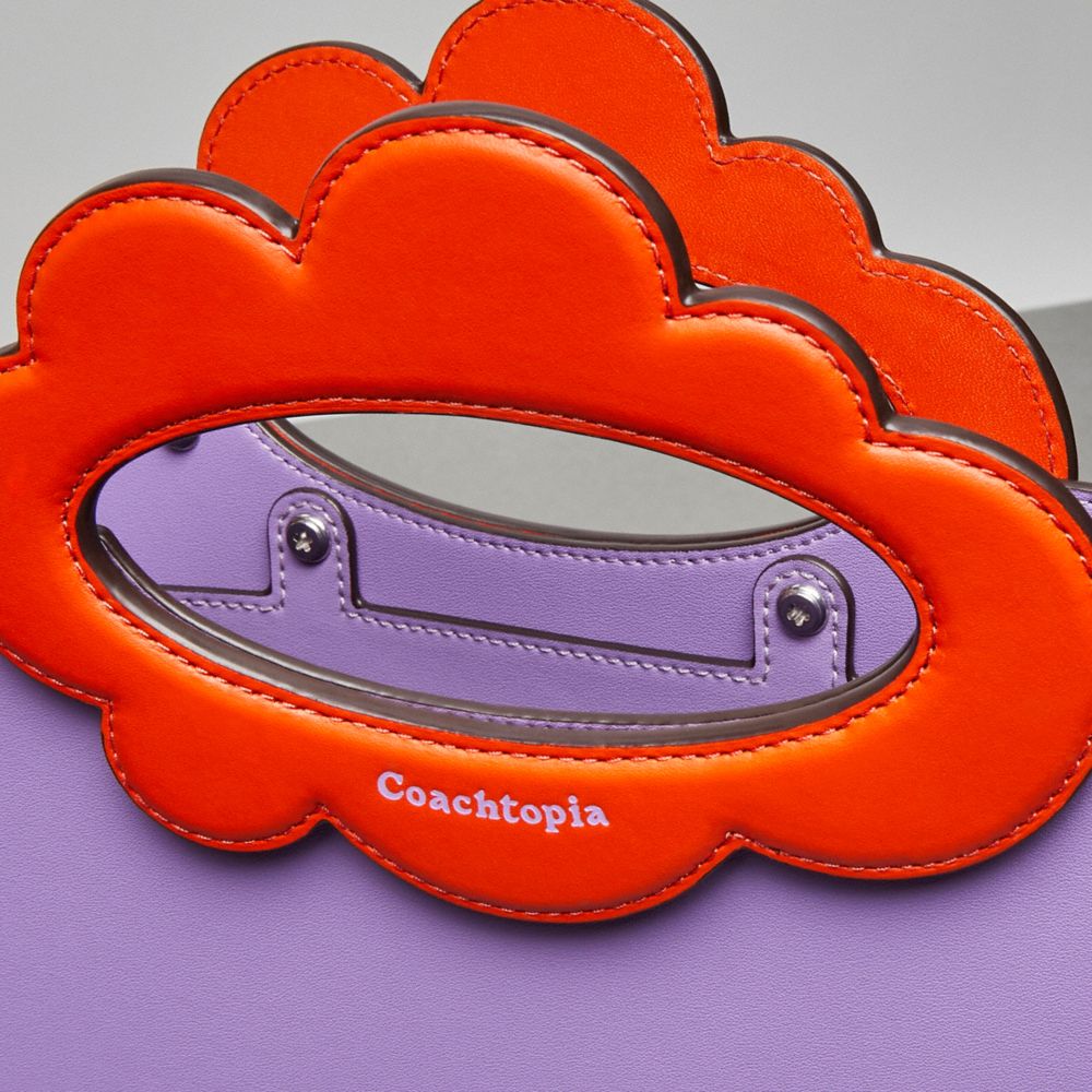 Coach Cloud Handle Tote International Shipping