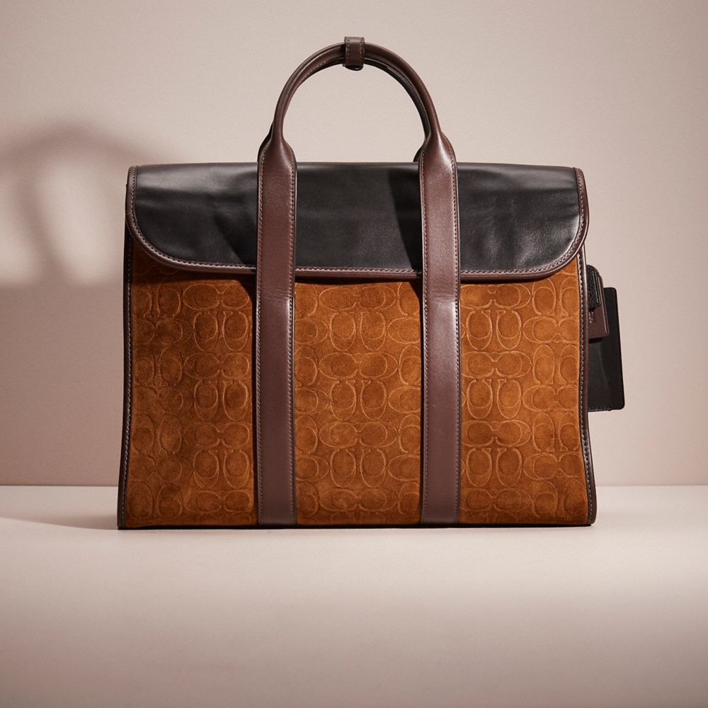 COACH® | Upcrafted Gotham Portfolio In Signature Suede