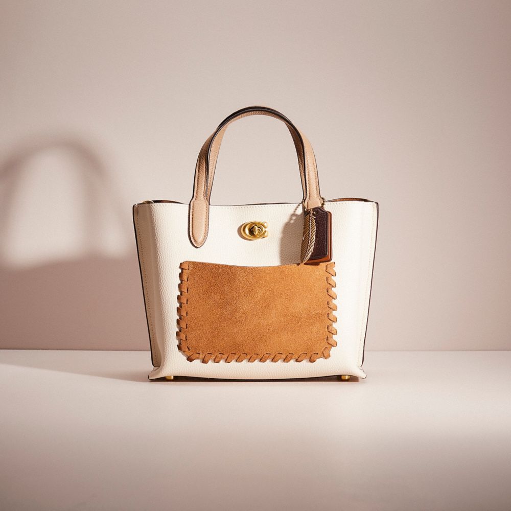 COACH® | Upcrafted Willow Tote 24 In Colorblock