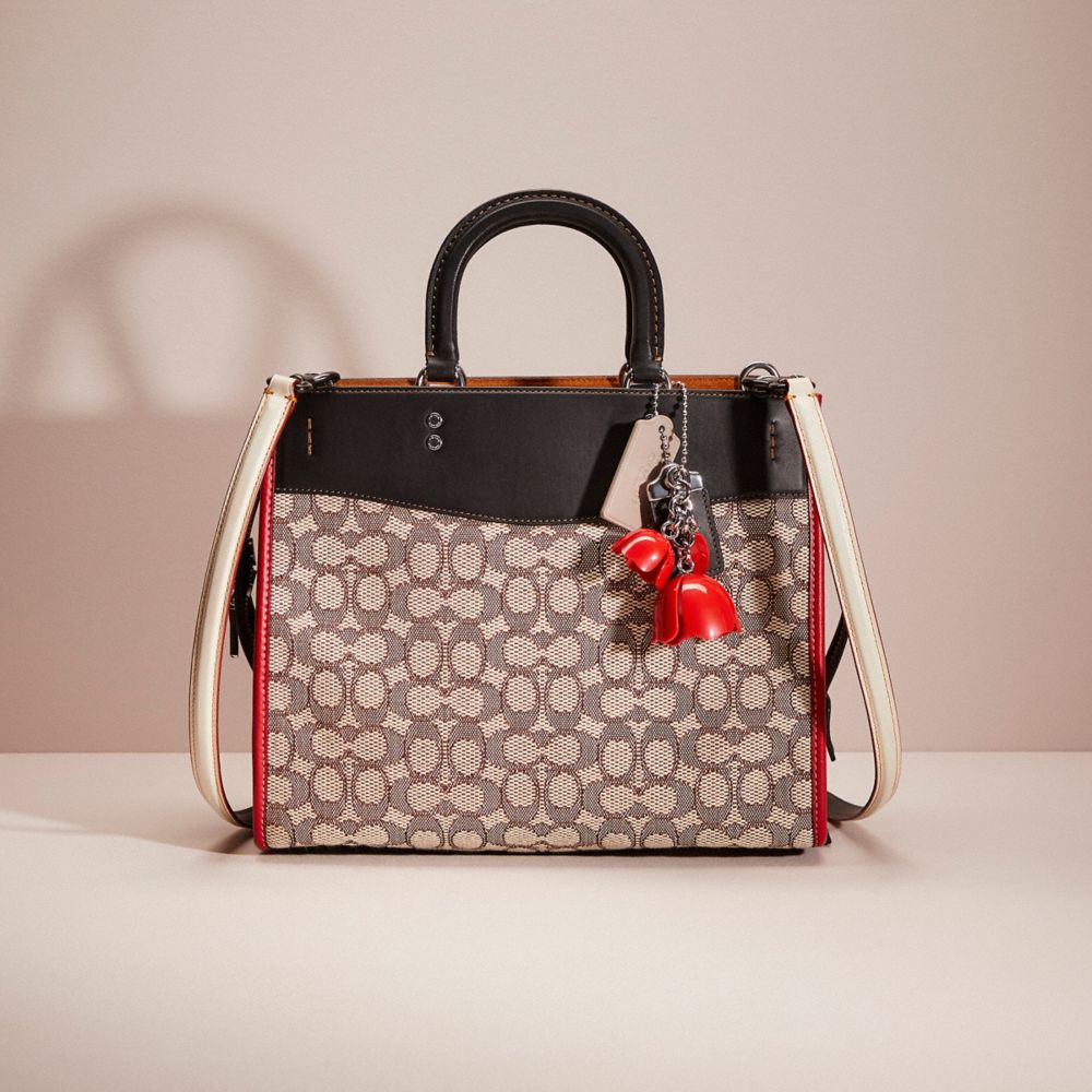 COACH® | Upcrafted Rogue In Signature Textile Jacquard