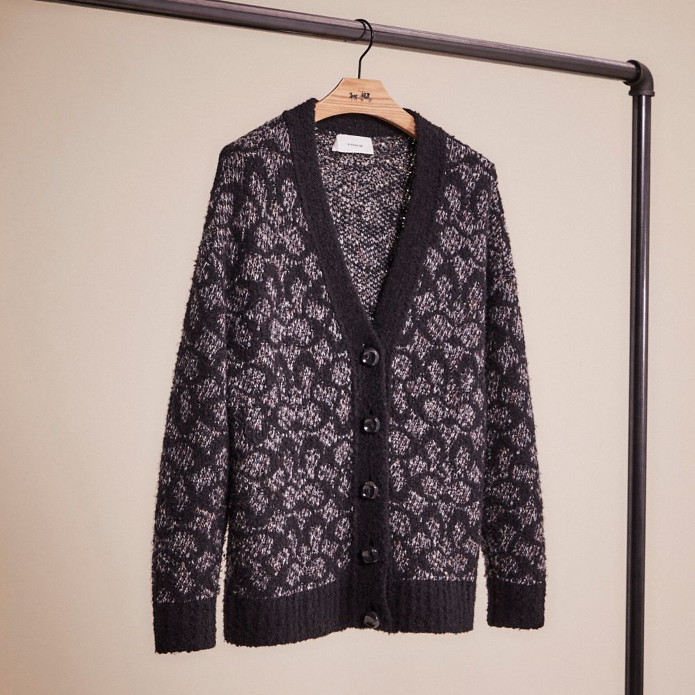COACH® | Restored Signature Cardigan